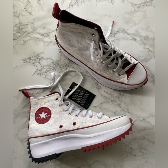 Converse | Shoes | Converse Tiger Embroidery High Top Run Star Hike ...